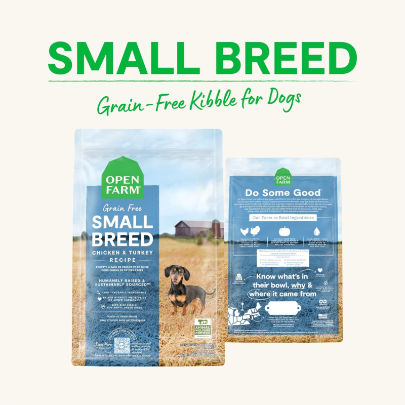 Dry Dog Food - Grain Free Small Breed - Chicken & Turkey Recipe – J & J ...