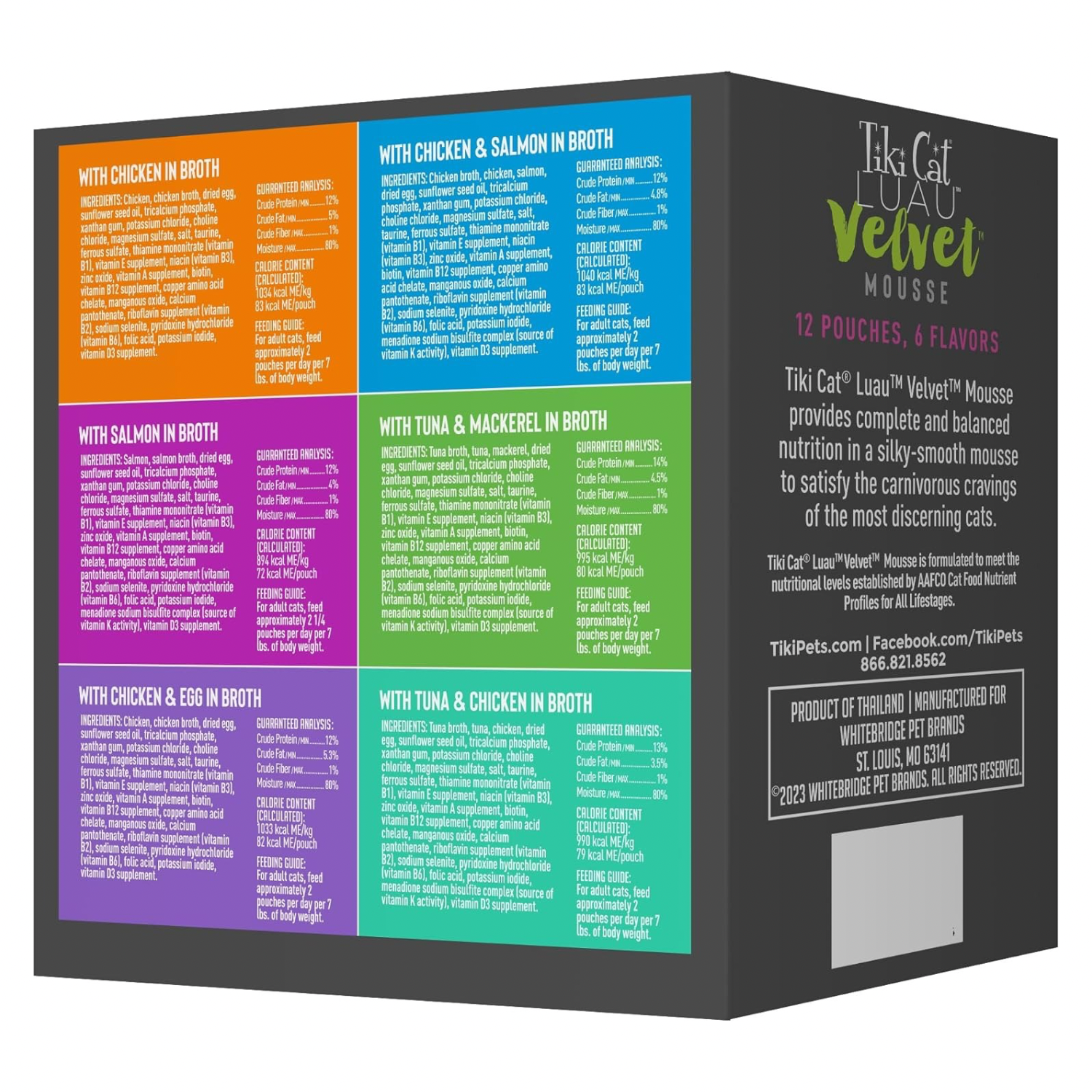 Wet Cat Food - VELVET MOUSSE - Variety Pack – J & J Pet Club