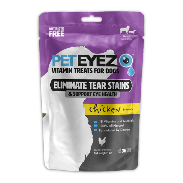 Vitamin Dog Treat - Eliminate Tear Stains - Chicken – J & J Pet Club