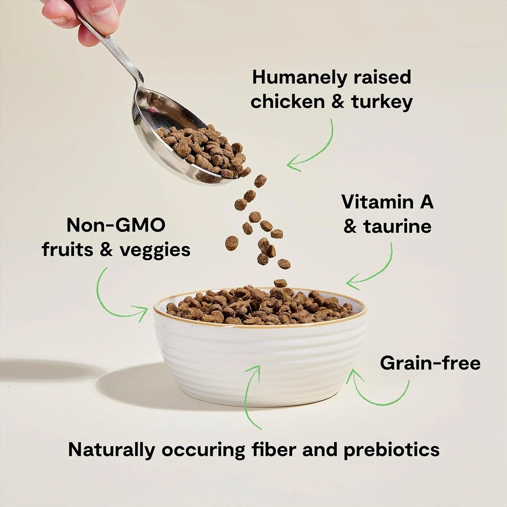 Dry Cat Food - Grain Free Turkey & Chicken Recipe - Kitten – J & J Pet Club