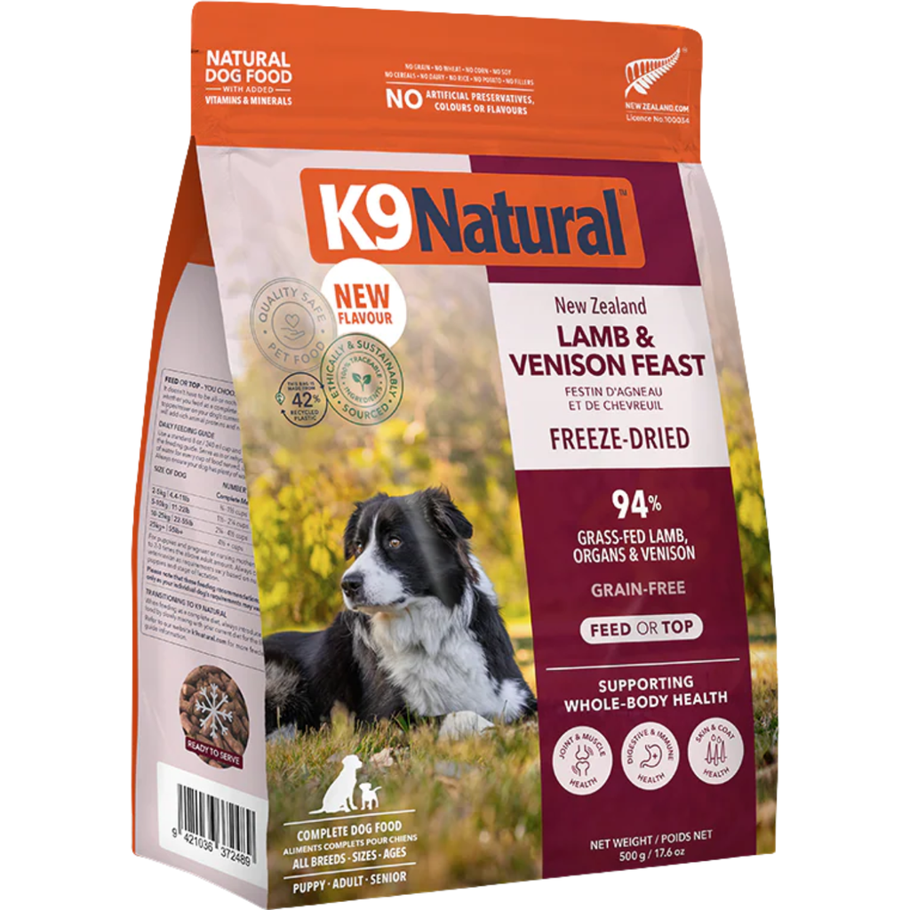 Freeze Dried Dog Food - Lamb & Venison Feast – J & J Pet Club