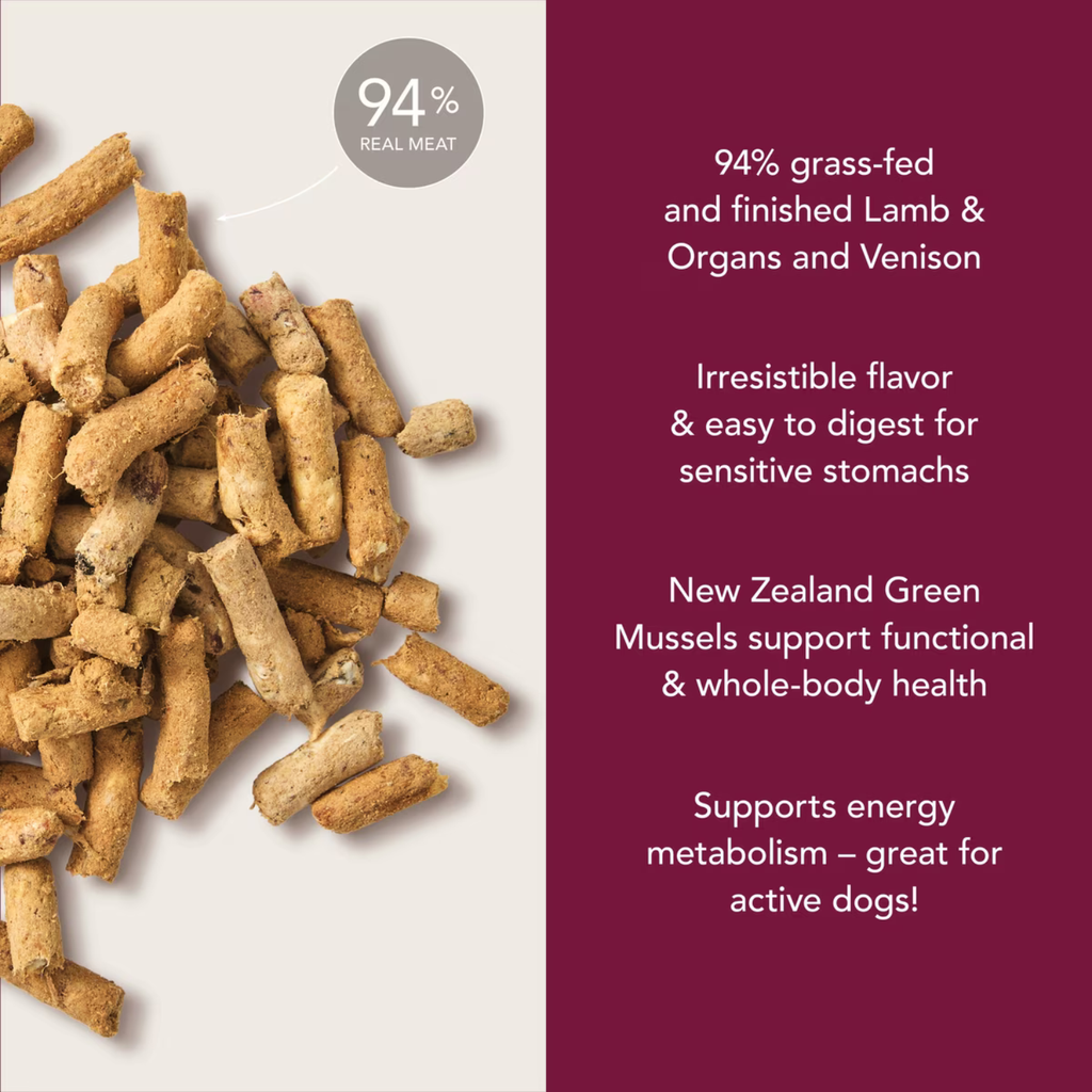 Freeze Dried Dog Food - Lamb & Venison Feast – J & J Pet Club